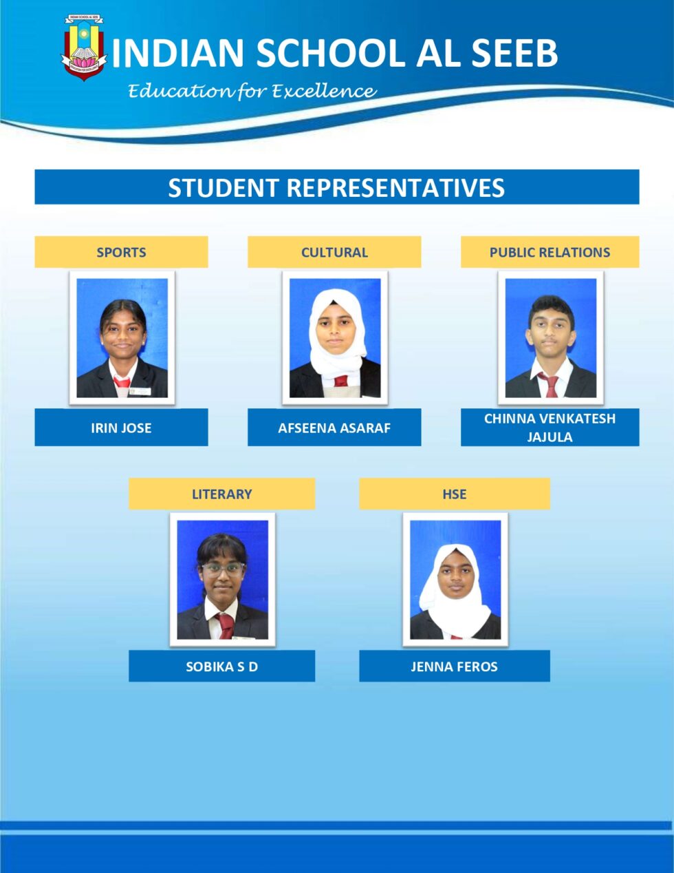 Student Council | Indian School Al Seeb